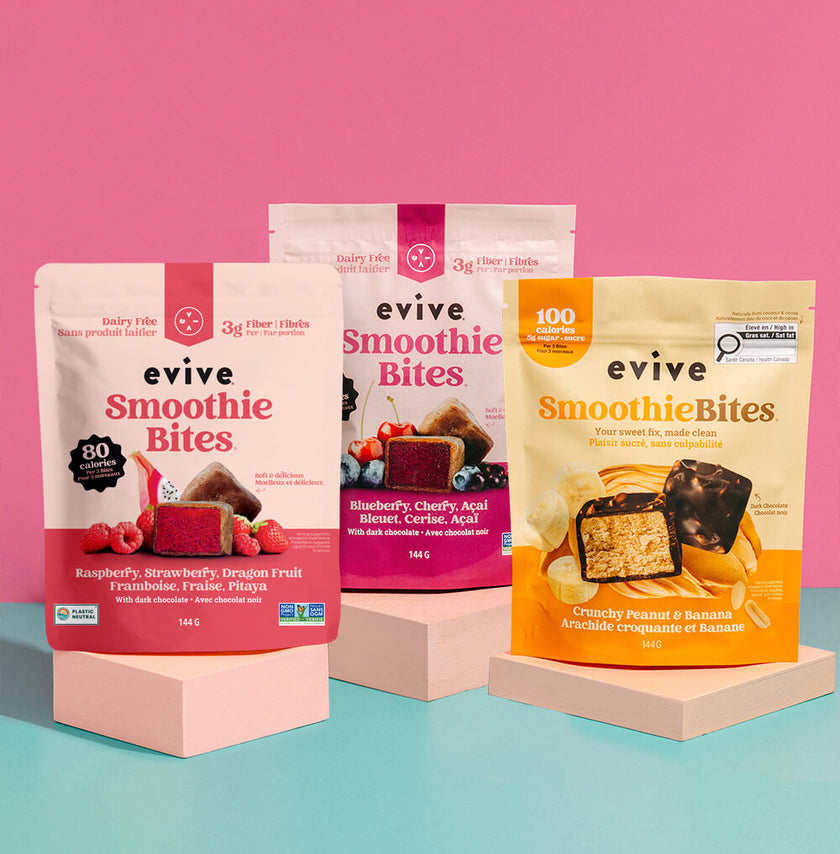 Evive｜Smoothie Bites - Collation gourmande sans compromis