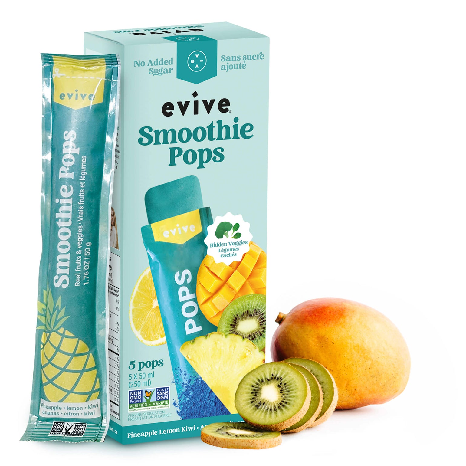 Smoothie POPS Pineapple Lemon Kiwi – Evive